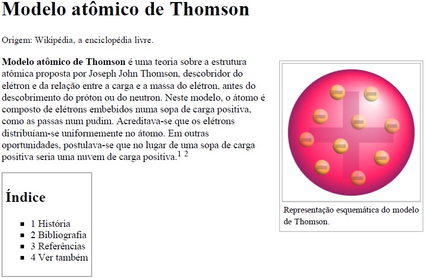 Modelo atômico de Thomson - Content - EdRedi
